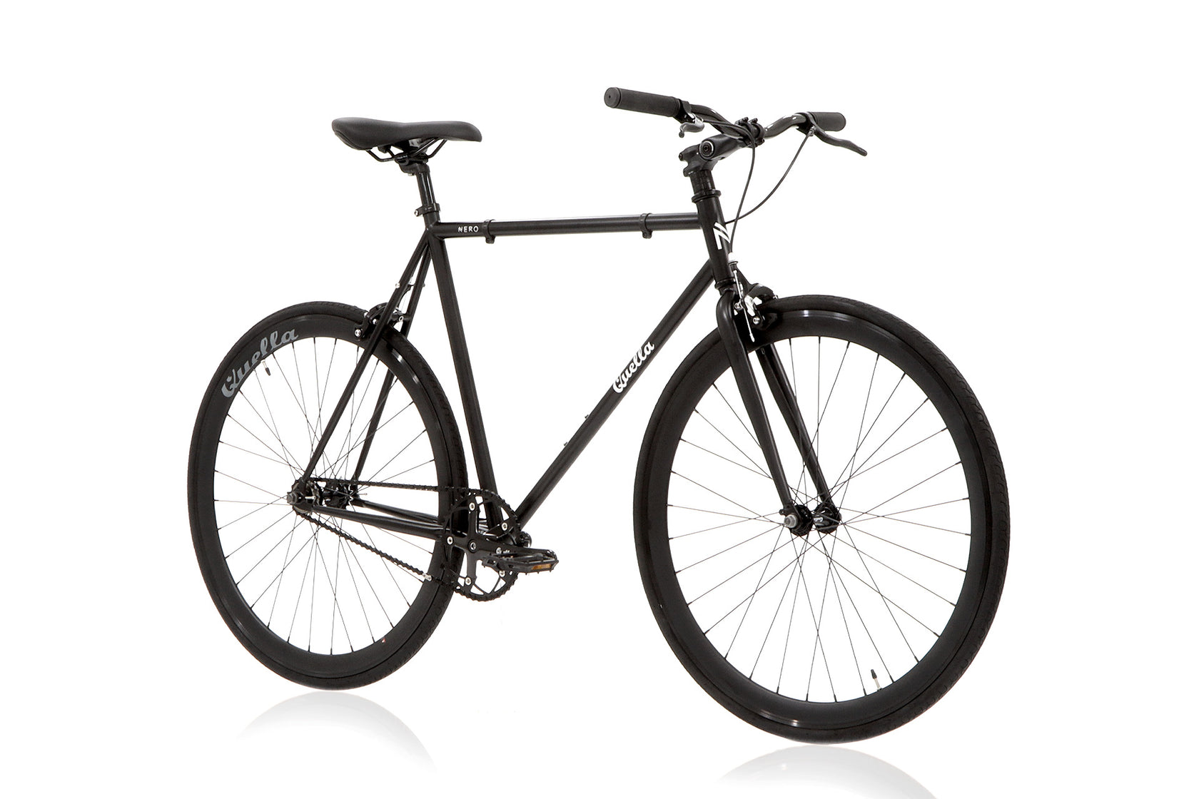 Nero Classic Single-Speed Bicycle - Black – Quella