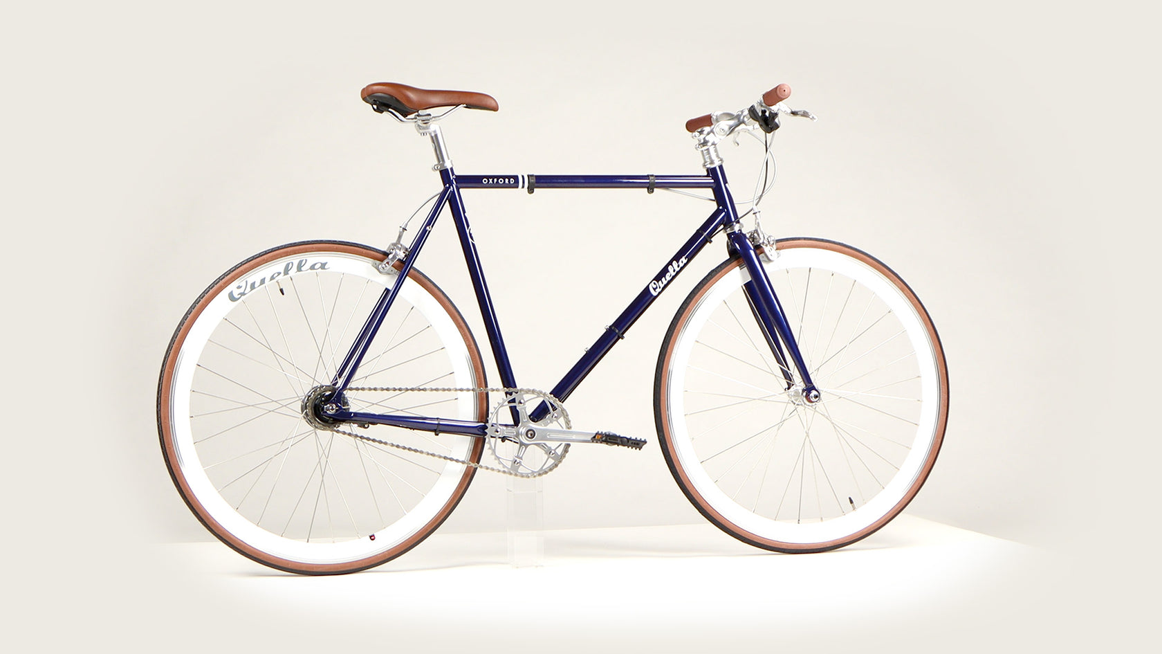 Varsity Oxford Classic Geared Bicycle | Oxford Blue Frame – Quella